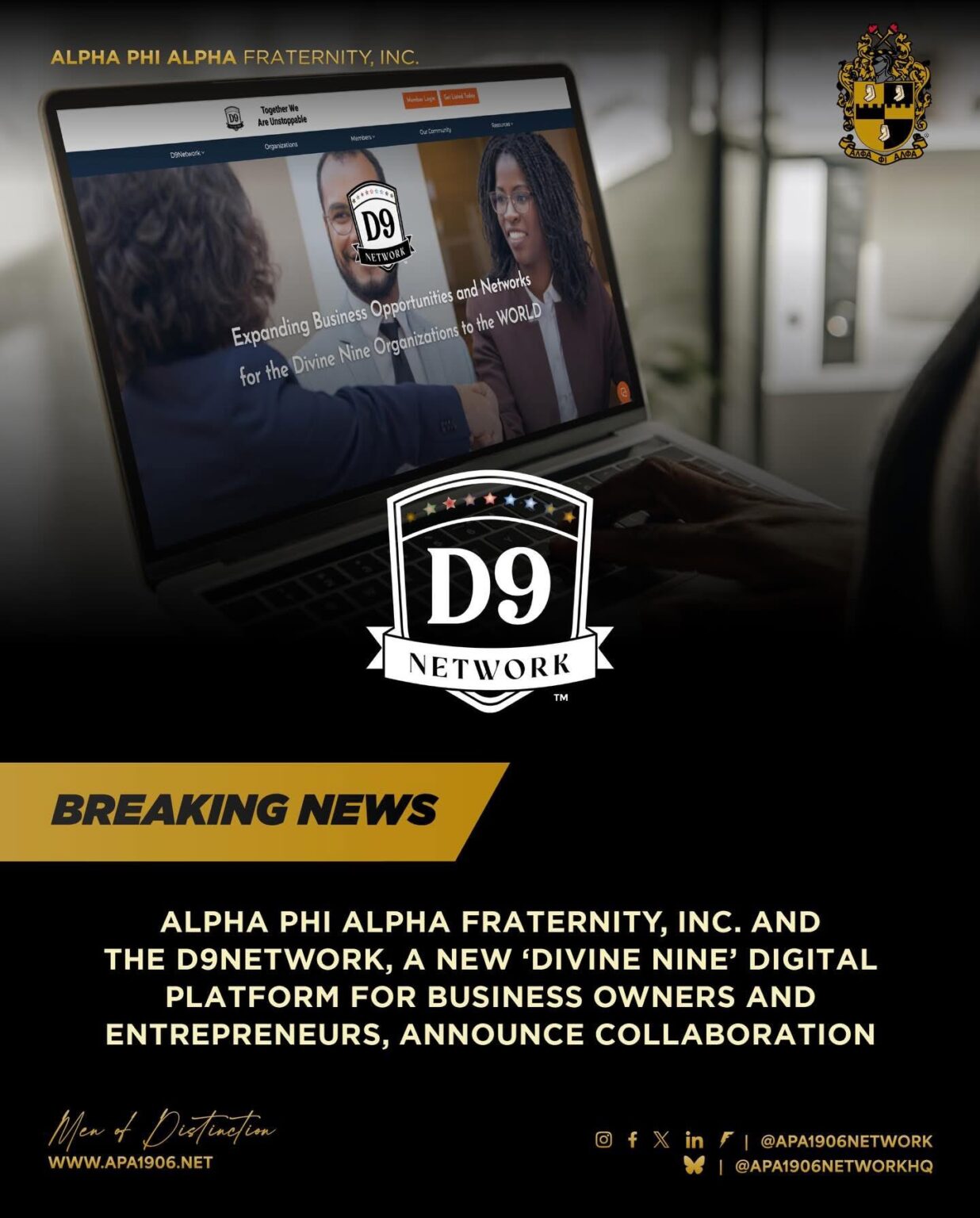 Alpha Phi Alpha joins the D9Network to promote business and networking opportunities – Detroit ...